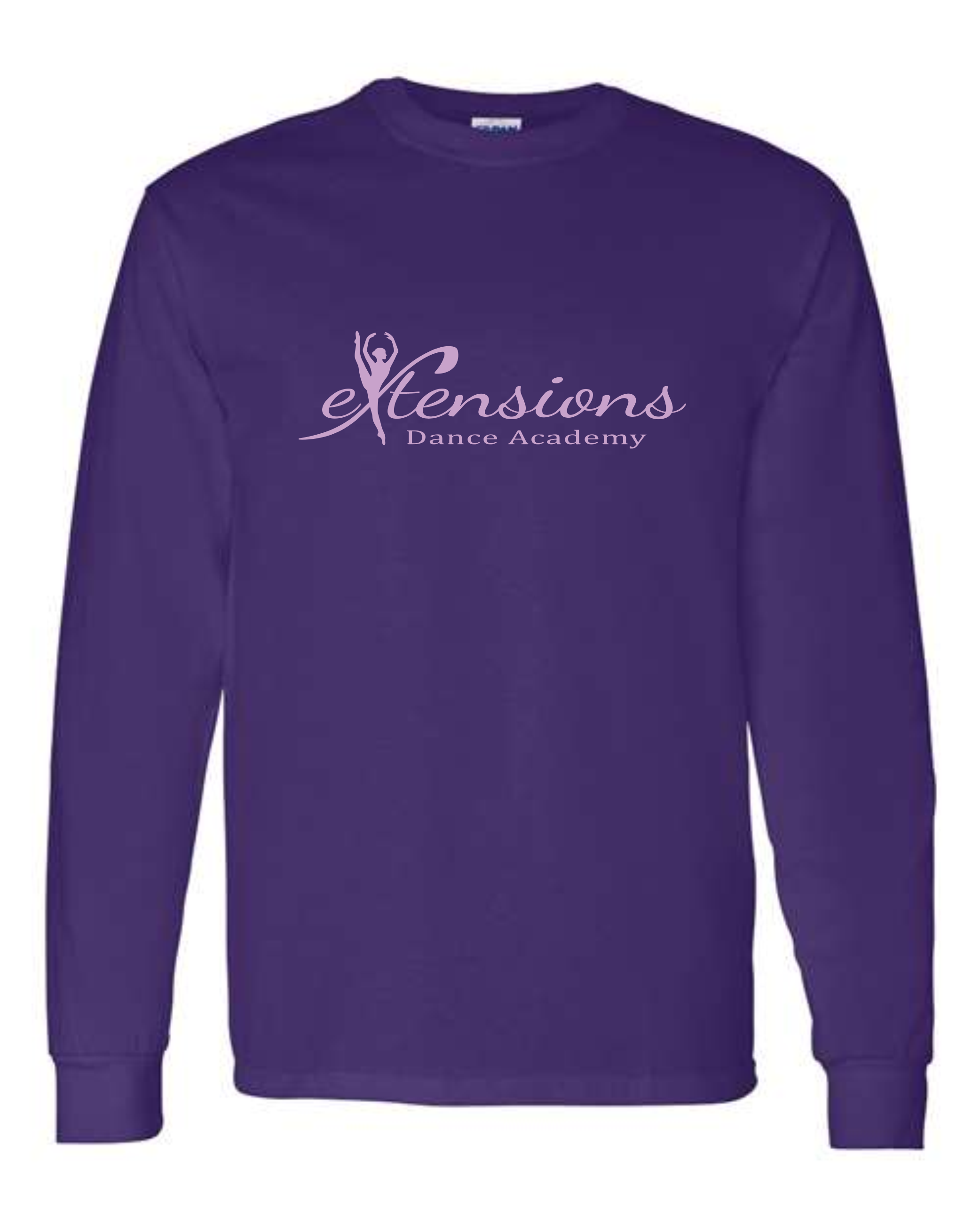 SIGNATURE PURPLE/LAVENDER LONG TEE – Extensions