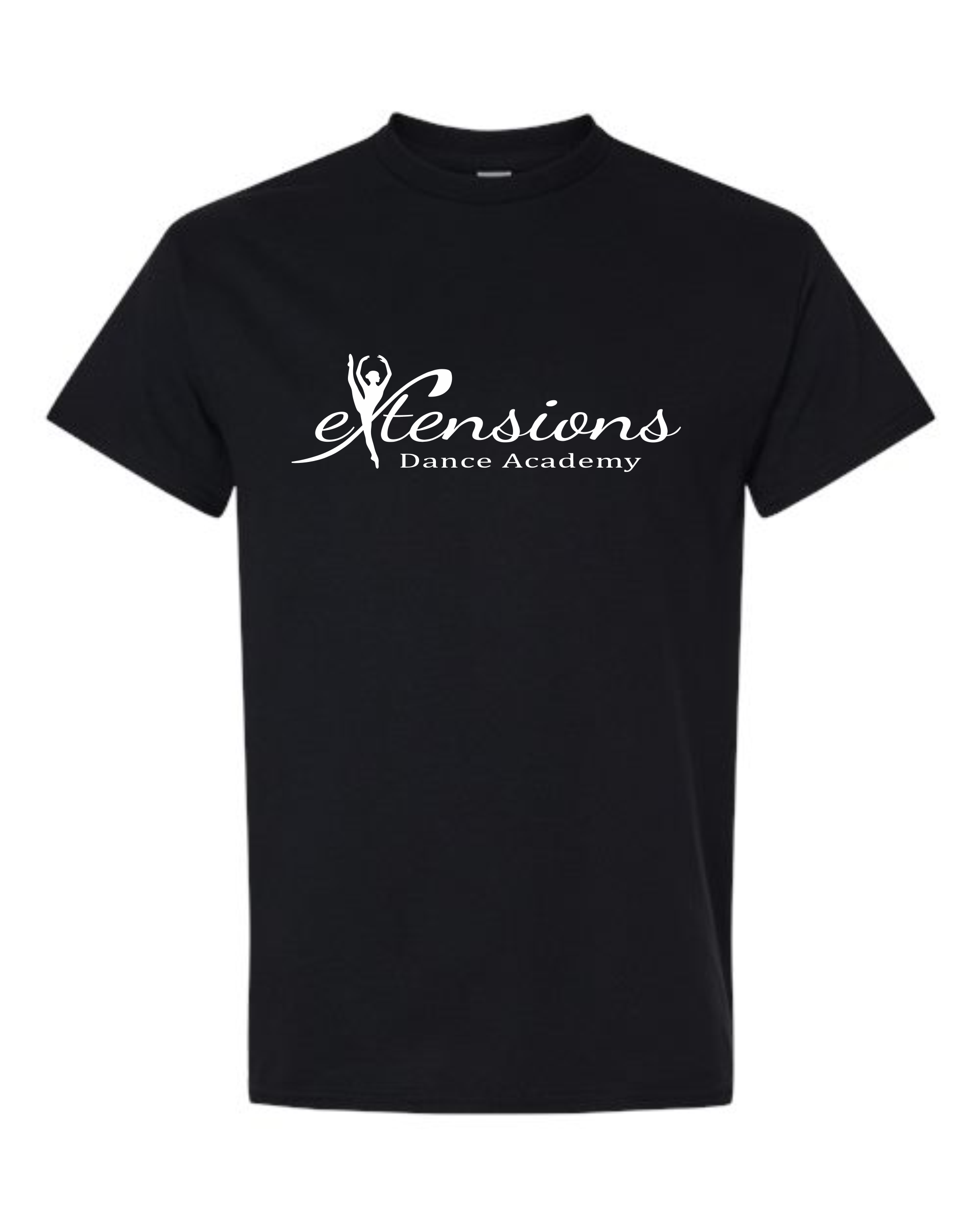 SIGNATURE BLACK/WHITE TEE – Extensions